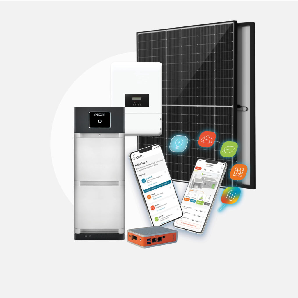 Intelligentes Energiemanagement mit neoom CONNECT Ai und S&P
